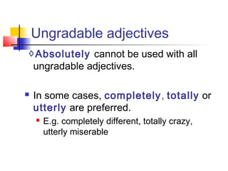 Gradable & ungradable | PPT