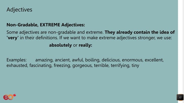 GradableUngradableAdjectivesEnglishO.pptx