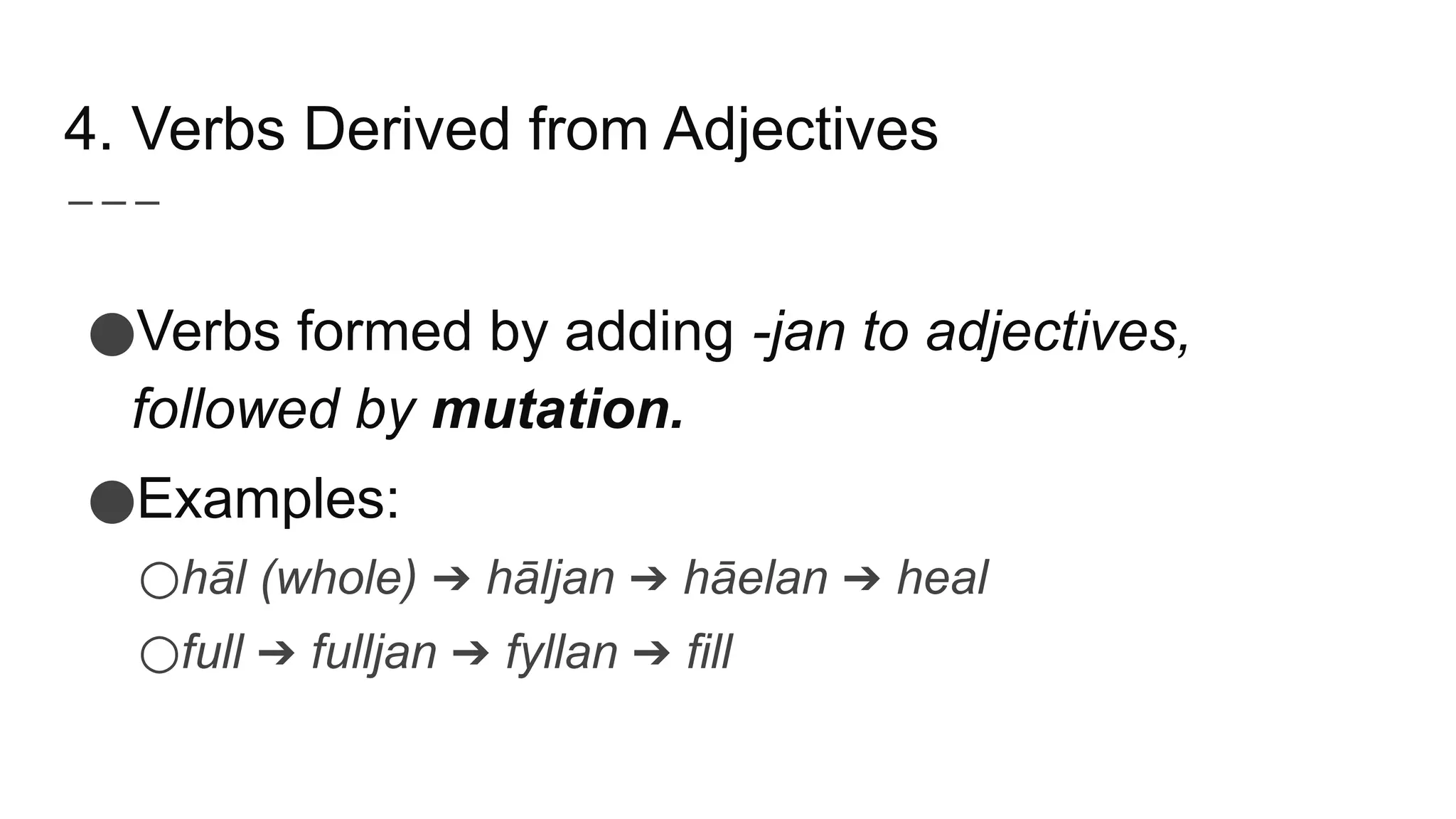 Vocabulary Mutation in the Old English Period | PPTX