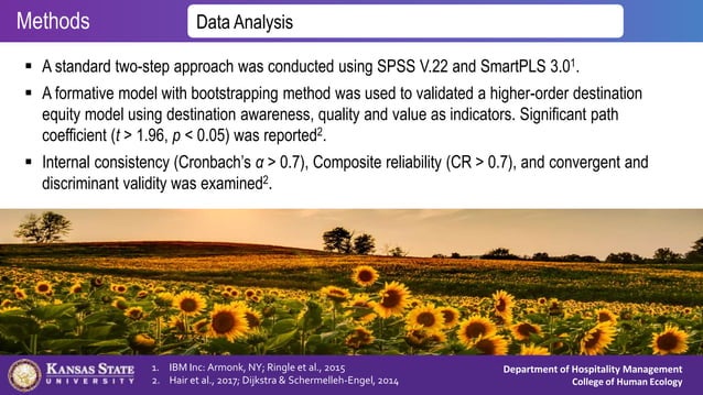 Multi Group Structural Equation Modelling With Rural Tourism Ppt