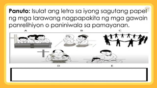 Pagkilala at Paggalang sa Iba't Ibang Relihiyon at Paniniwala sa ...