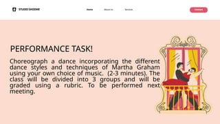 Grade-10_contemporary dance powerpoint hehe | PPTX