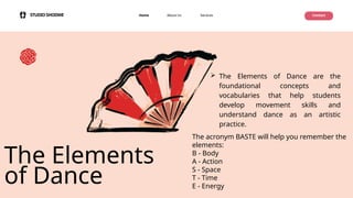 Grade-10_contemporary dance powerpoint hehe | PPTX