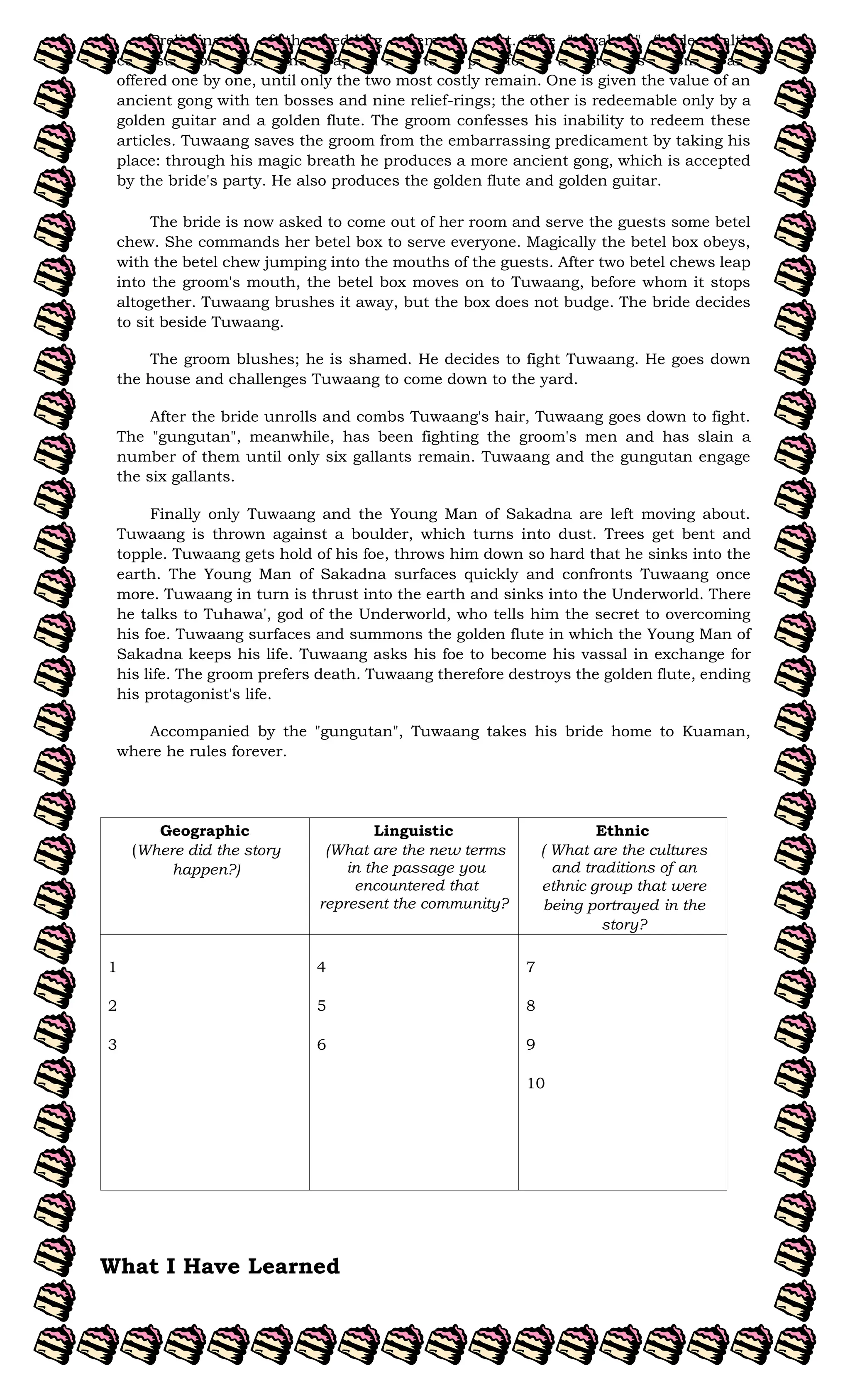 Dimensions of Philippine Literary History and Representative Texts and ...
