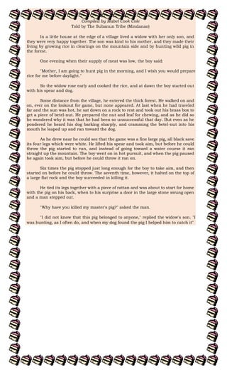 Dimensions of Philippine Literary History and Representative Texts and ...