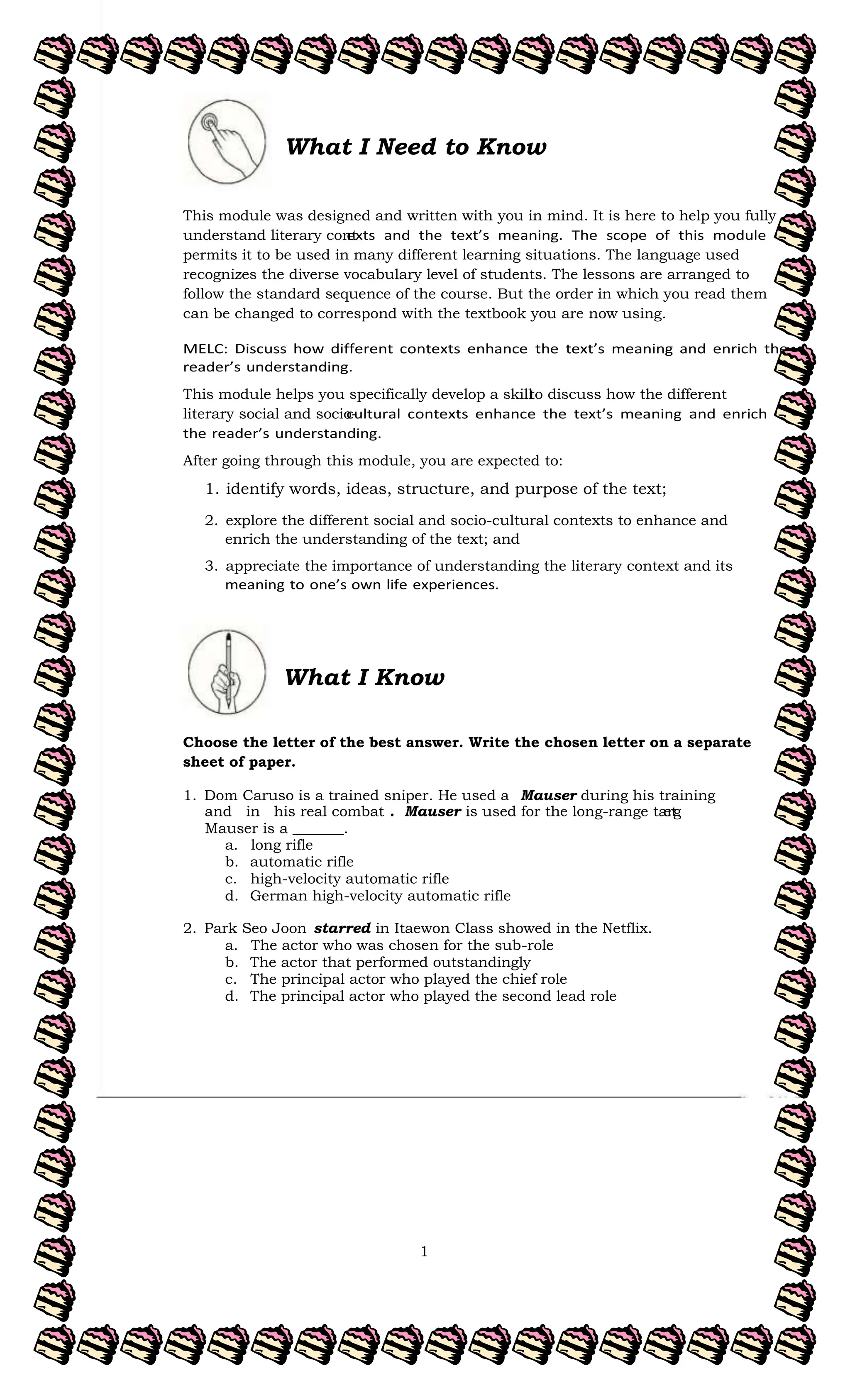 CONTEXT AND TEXT MEANING | DOCX