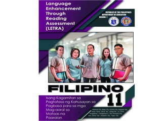GRADE-11_FILIPINO_LEARNER letra ng 2024-2025 | PPTX