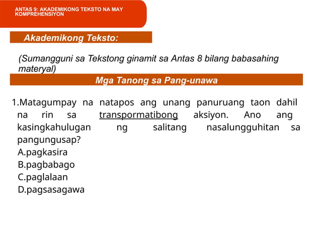 GRADE-12_FILIPINO_LEARNER_S-COPY-PPTP pagbasa | PPTX