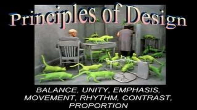 Principles of Design BALANCE, UNITY, EMPHASIS, MOVEMENT, RHYTHM ...
