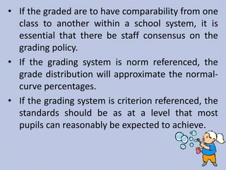 assigning grades and course marks | PPTX