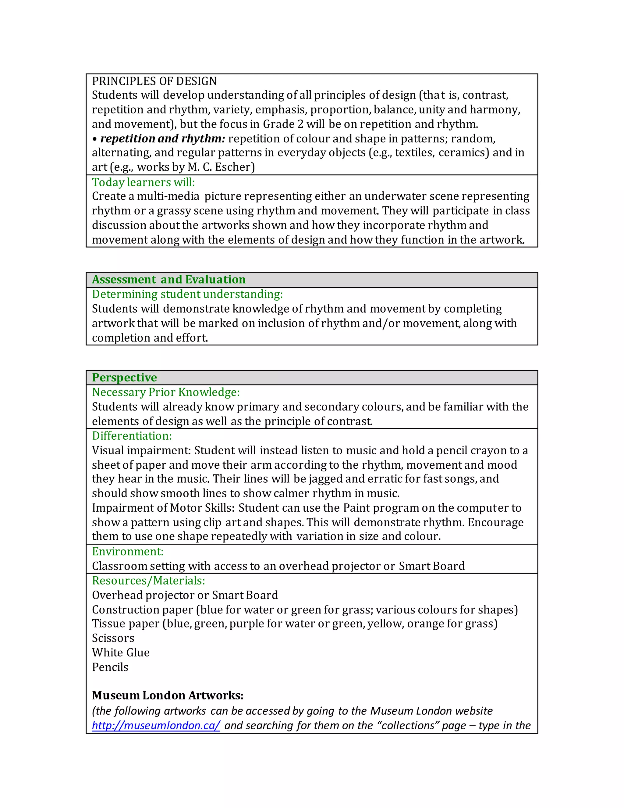 Grade 2-rhythm-art-lesson-plan | DOCX