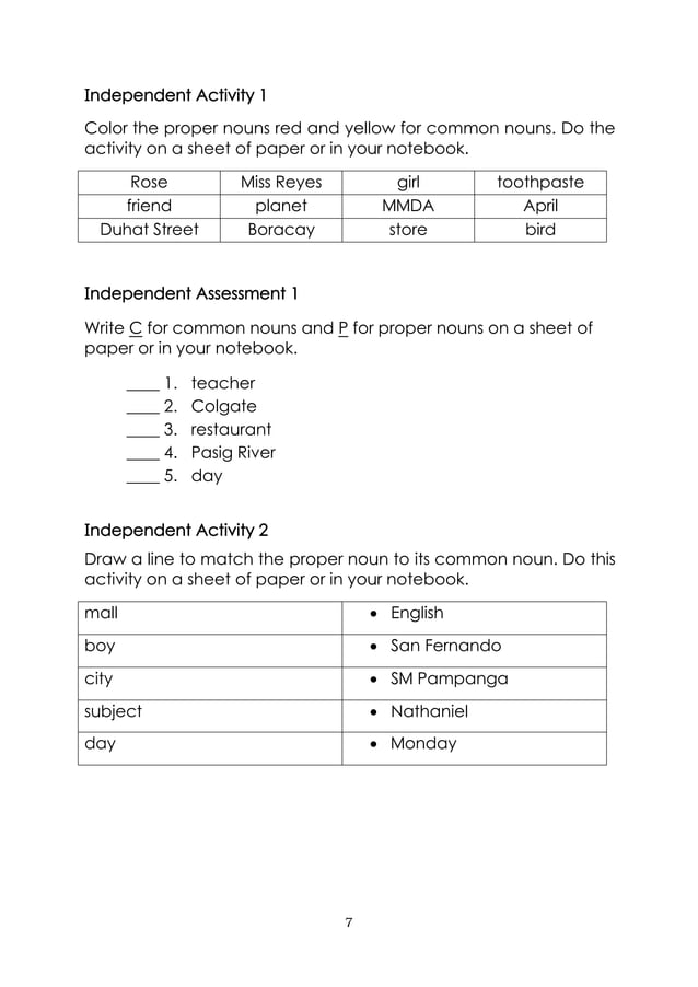 Grade-2_English_Q1_W3_SLM.pdf | Homework and Study | Education