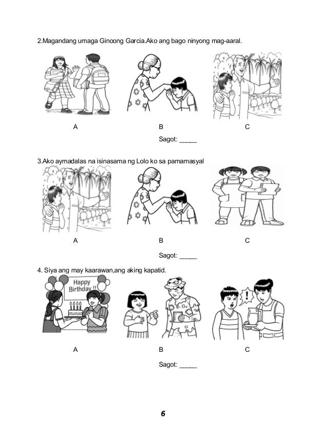 Free Panghalip Panao Worksheet Set 1 The Filipino Hom