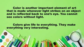 Grade-4-Mapeh-Lines,colors and shape.pptx | Drawing and Sketching ...