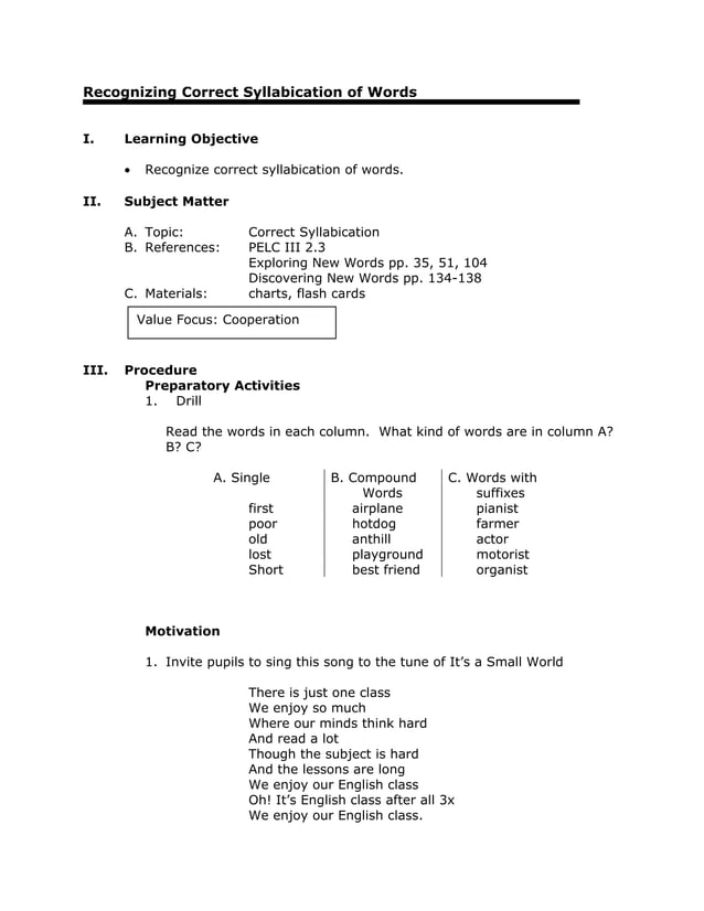 Grade 6-english-reading-recognizing-correct-syllabication-of-words ...