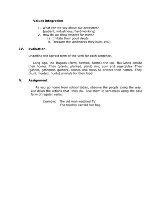 Grade 6-english-speaking-using-the-past-forms-of regular-verbs | DOC