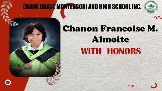 grade 6 powerpoint for their graduations. | PPT