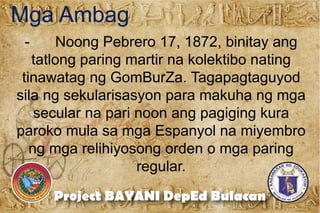 Mga bayani ng Bulacan ating pahalagahann | PPT