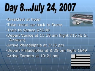 Grade 6 Travel the World Assignment | PPT