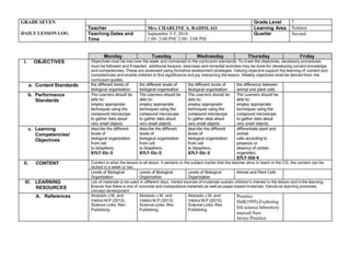 Grade-7-Quarter-2-Science 7-DLL-DLP-SCIENCE | DOCX