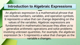Grade-7-Quarter4 Translating Algebraic expression and phrase | PPT