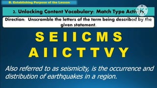 Grade -7 Plate Tectonic Quarter 4 and its . pptx | PPTX