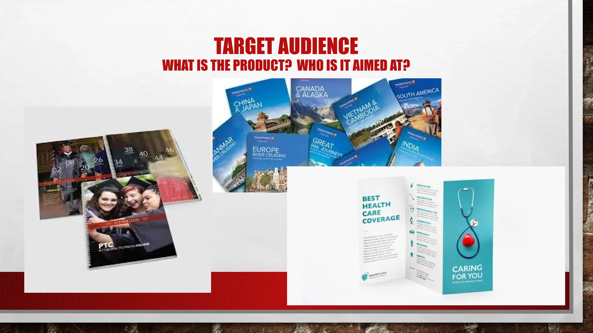 Brochure making for grade 8 Cambridge syllabus | PPTX