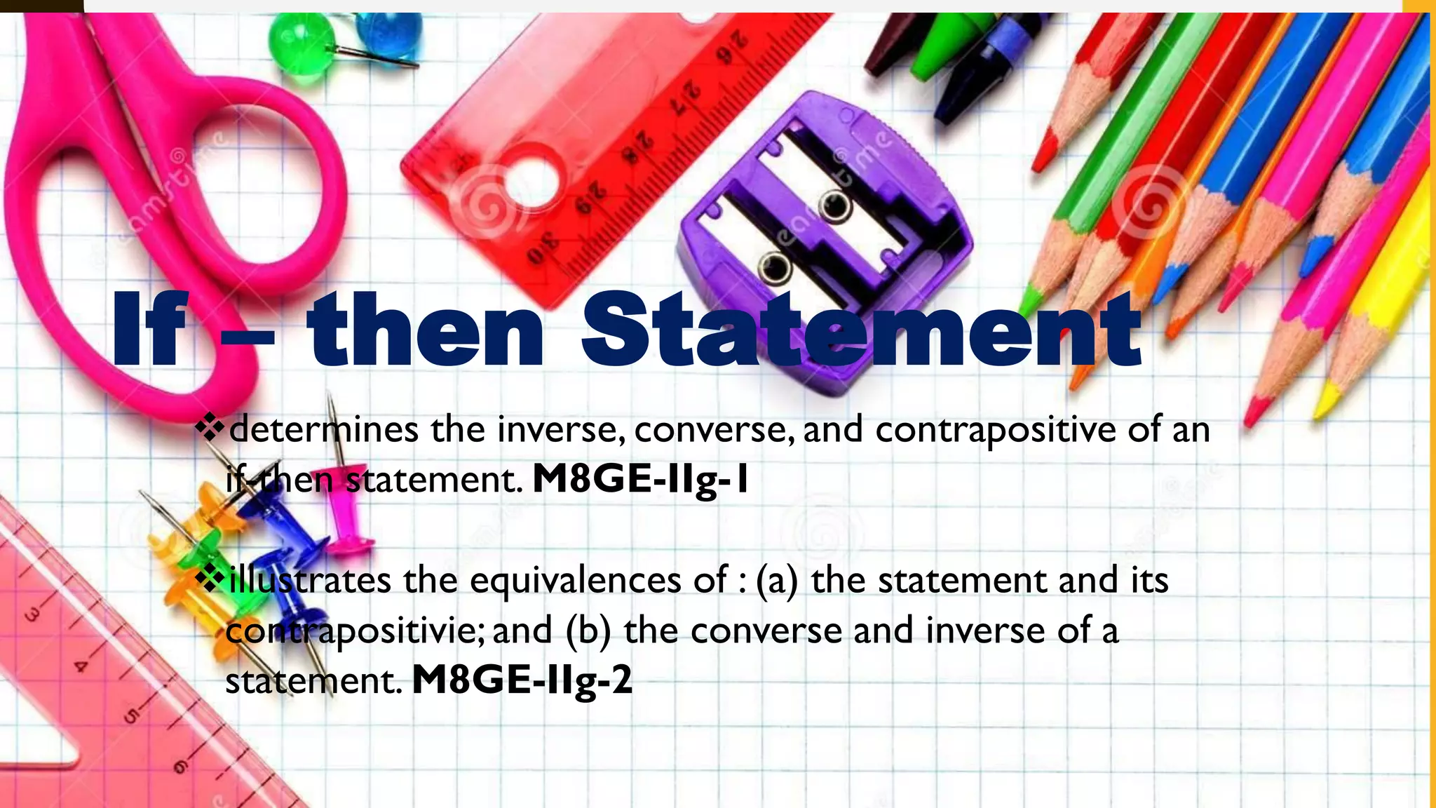Grade 8-if-then-statement | PPT