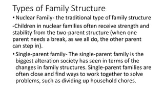 Family Structure | PPTX