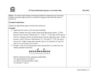 Grade 8-math-quarter-1-pacing-guide (1)22 | PDF