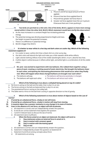 GRADE-8- Q1 sample questions for you and | DOCX