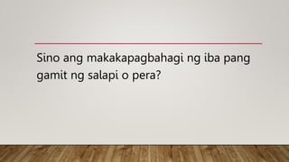 Grade 9 patakarang panlapi para sa mga studyante na naghahanap Ng ...