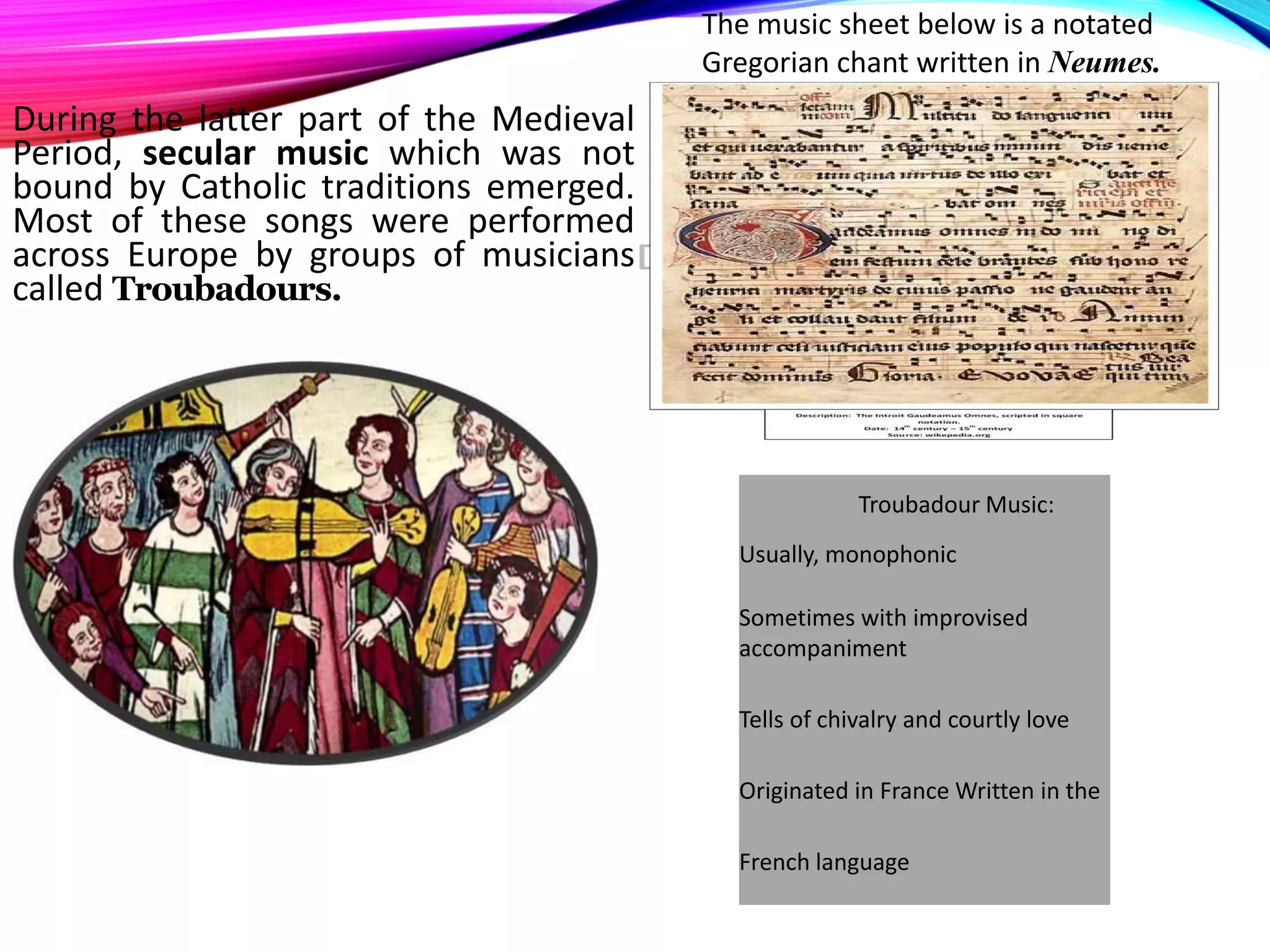 INTRODUCING THE HISTORY OF WESTERN MUSIC Grade 9 LLM 1-MUSIC.ppt