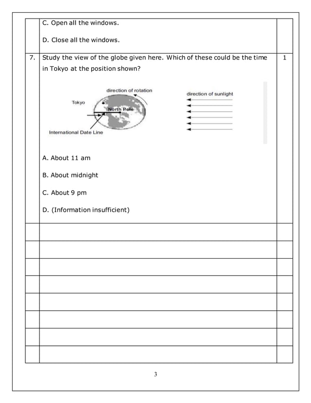 Grade 9 cbse pt-3 question paper | DOCX | Physics | Science