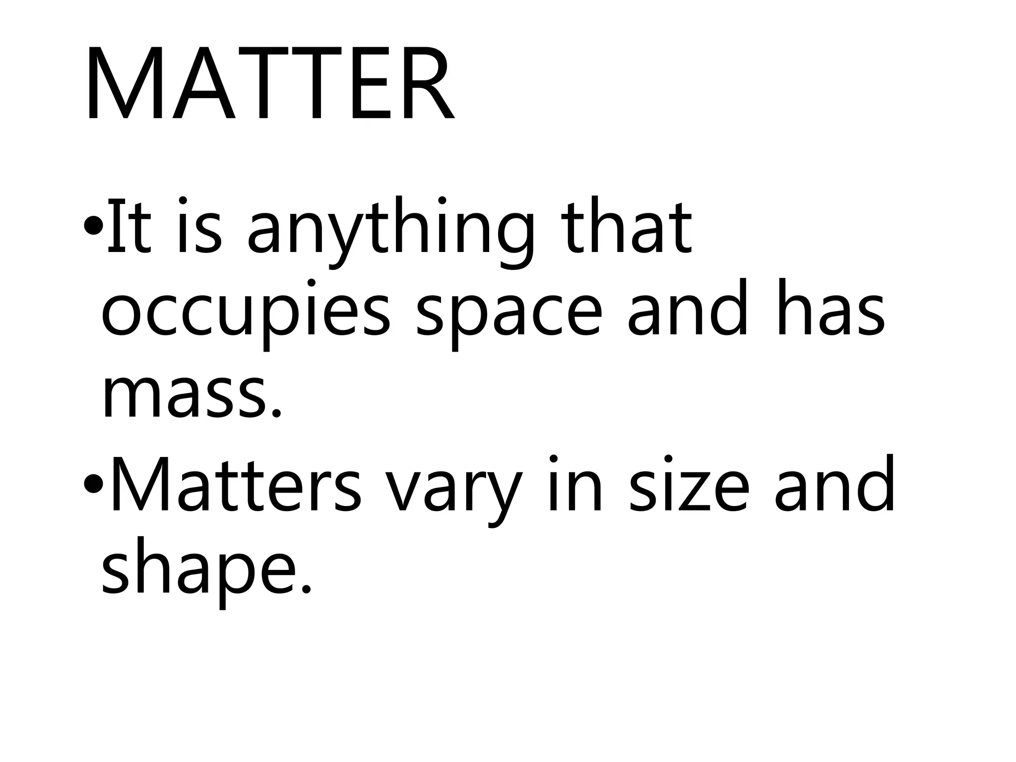 Physical Properties of Matter | PPTX