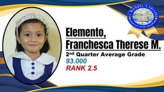 Grade 1 - SECOND QUARTER CONVOCATION.pptx