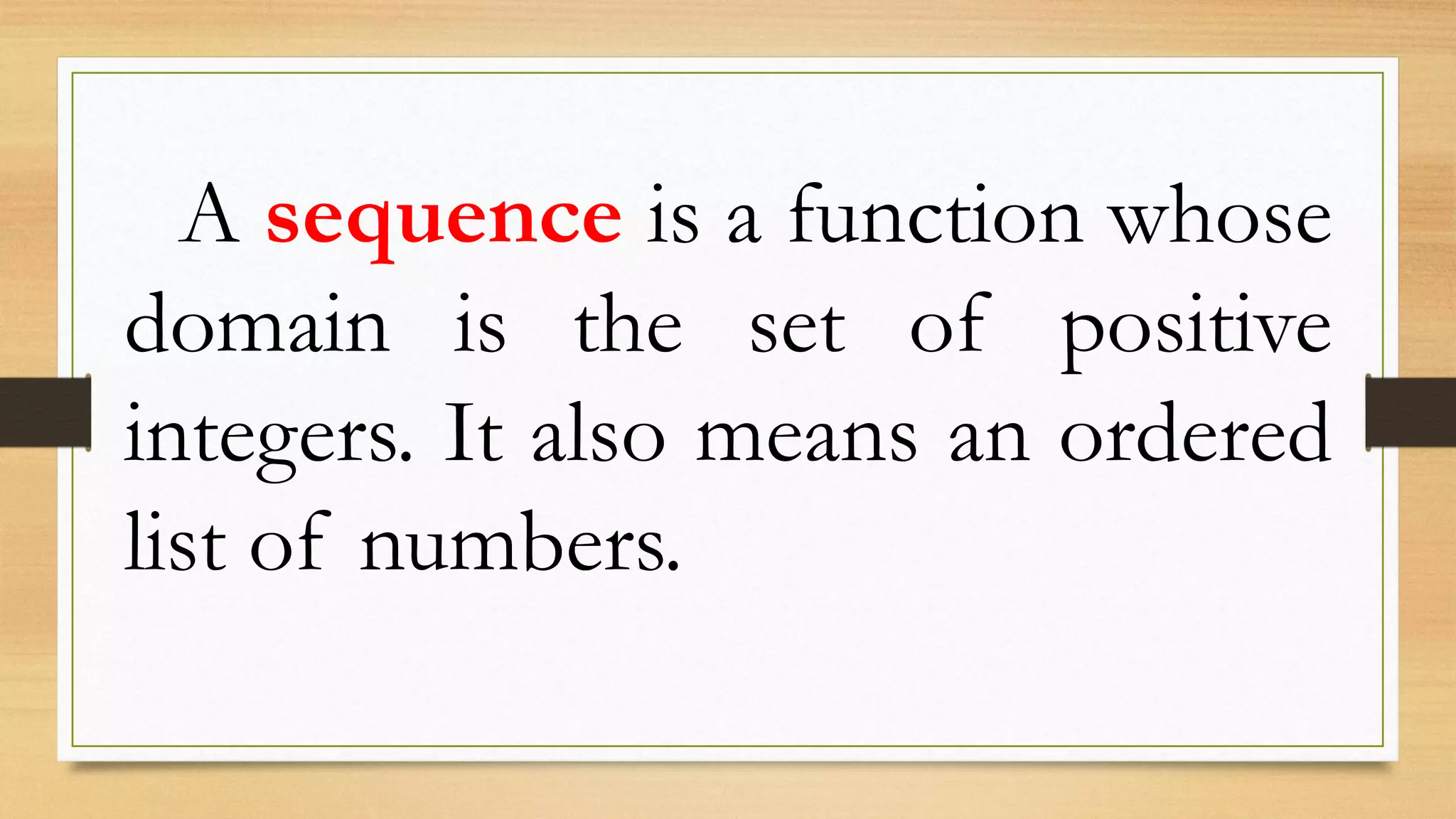 Patterns in Sequences | PDF