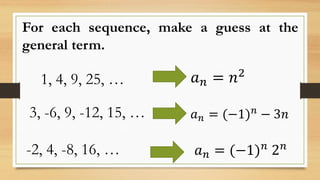 Patterns in Sequences | PDF