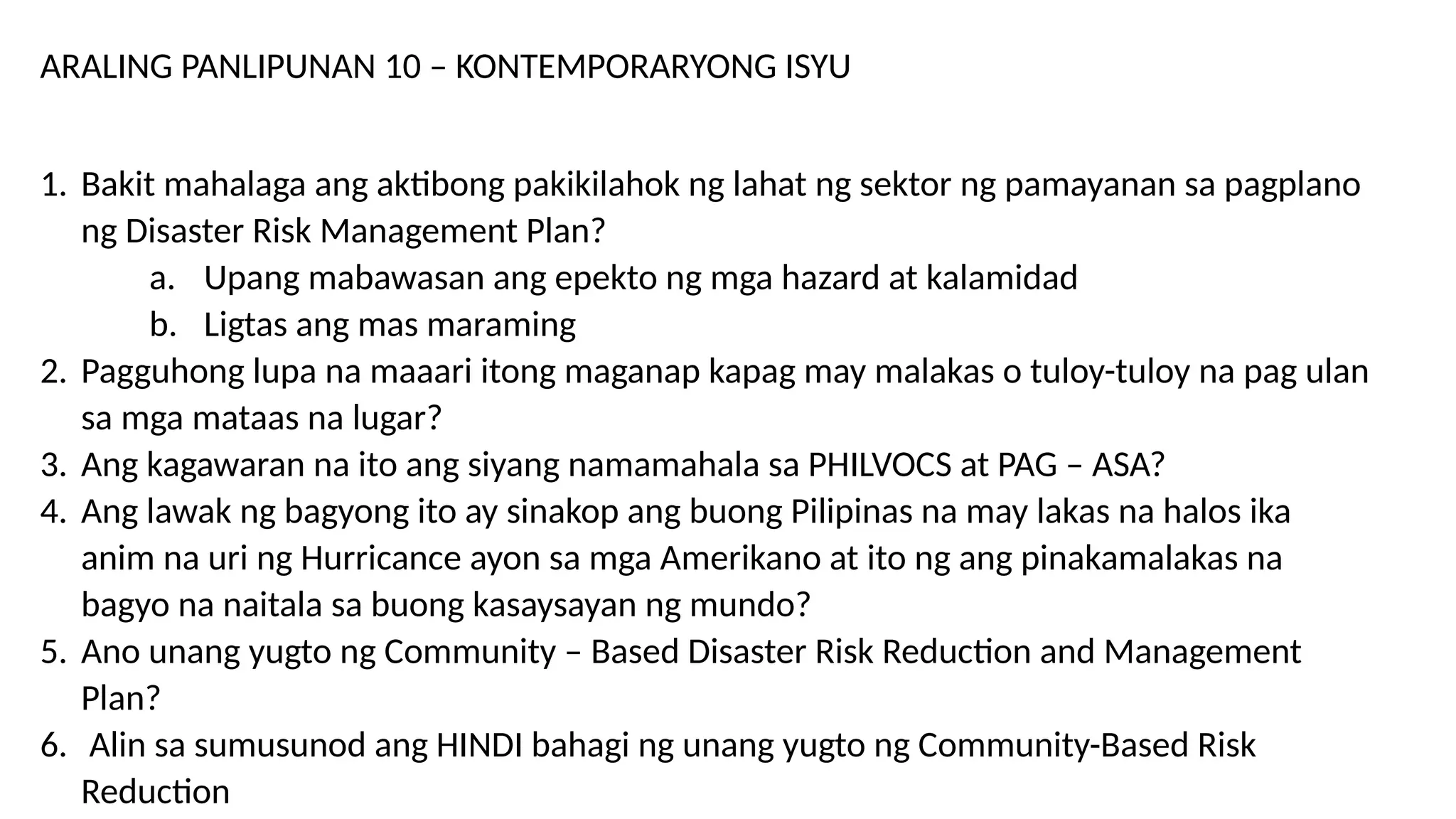 GRADE 10-UNANG MARKAHAN ARALING PANLIPUNAN KONTEMPORARYONG ISYU.pptx