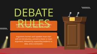 Abortion be legal in Philippines debate in English Grade 10 | PPT
