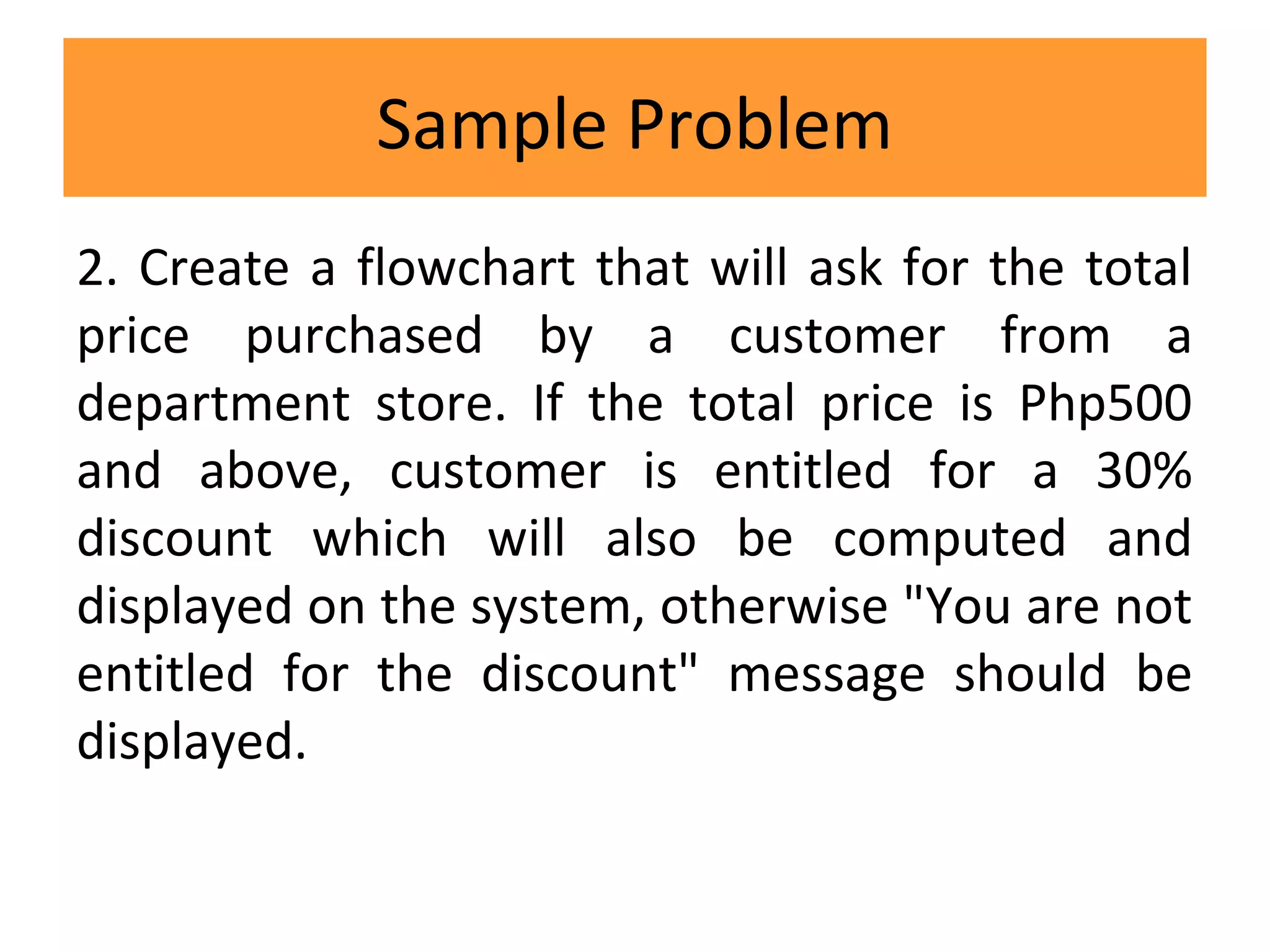 Grade 10 flowcharting | PPT