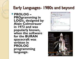 Grade 10 introduction and history of programming | PPT