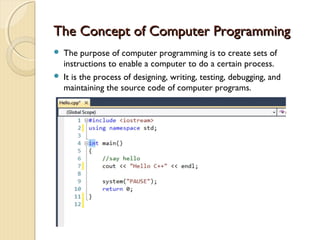 Grade 10 introduction and history of programming | PPT