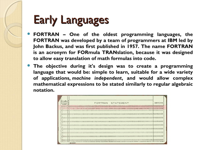 Grade 10 introduction and history of programming | PPT | Programming ...