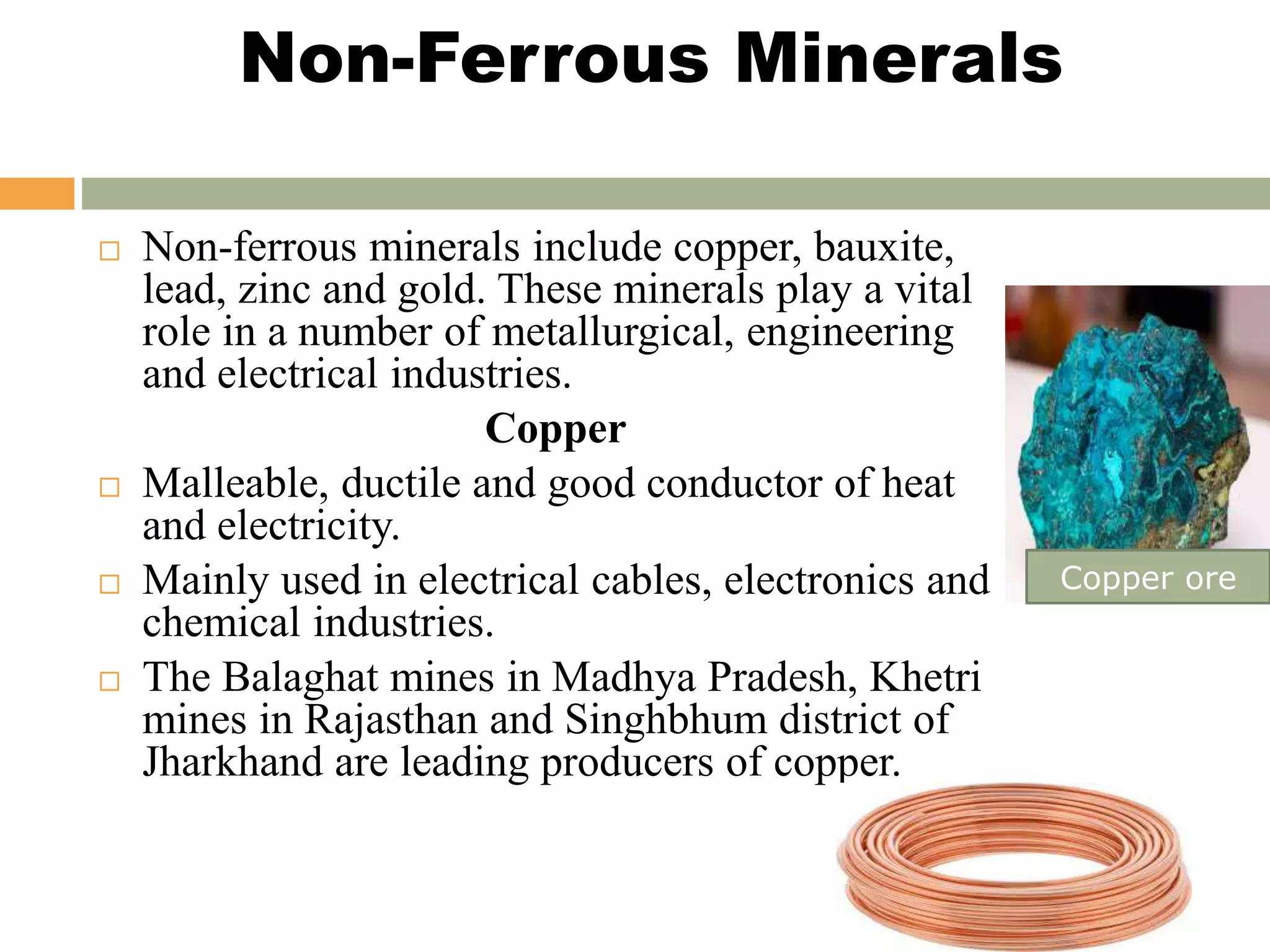 Grade 10 - Chapter 5. Mineral and Energy Resources | PPTX