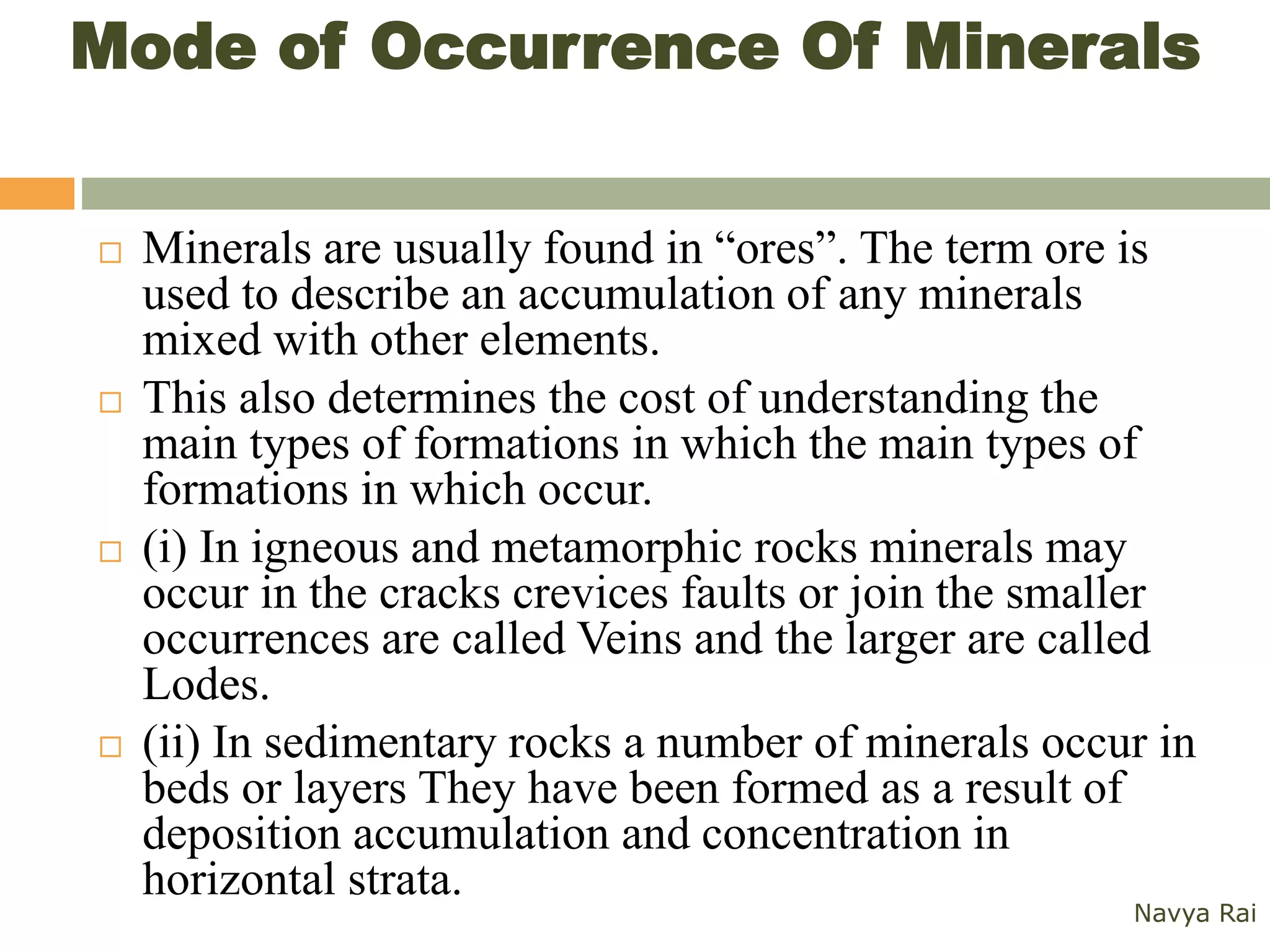 Grade 10 - Chapter 5. Mineral and Energy Resources | PPTX