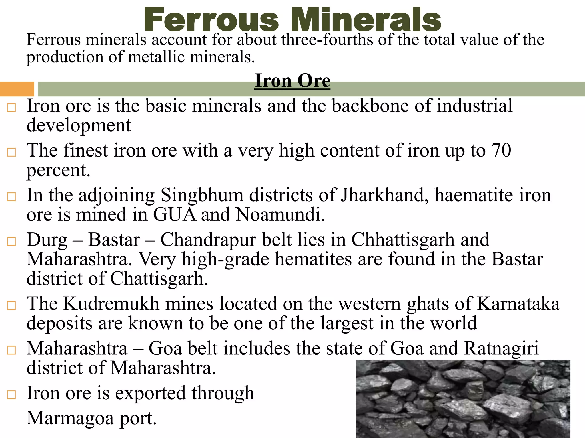 Grade 10 - Chapter 5. Mineral and Energy Resources | PPTX