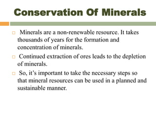 Grade 10 - Chapter 5. Mineral and Energy Resources | PPTX