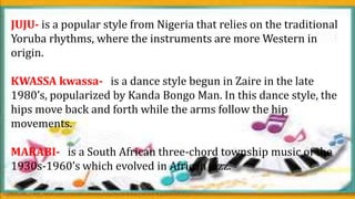 Grade 10- MUSIC OF AFRICA- Unit 2.pptx