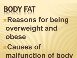 Grade 10 pe - risk factors | PPTX